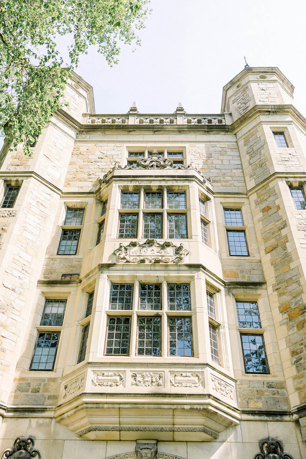 Chic Law Quad Engagement Session in Ann Arbor - Beyond Jade