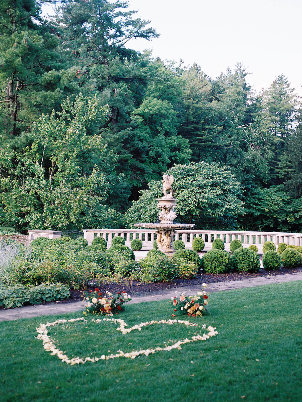 Detroit Proposal Photographer: Cranbrook Gardens Engagement